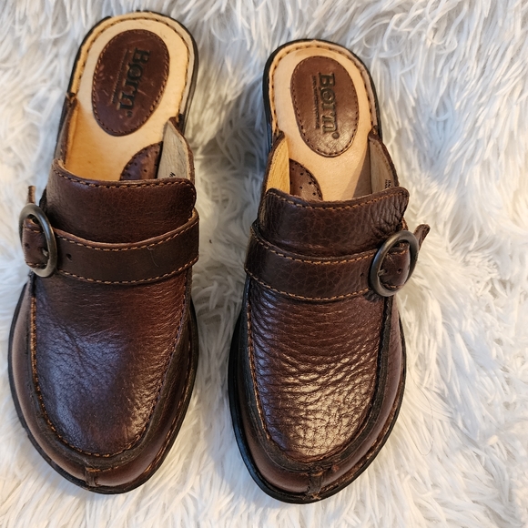 Born | Shoes | Born Brown Mule Wedge Espadrille | Poshmark